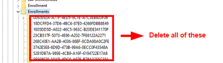 MDM Session OMA DM Session Ended With Status Unknown Win32 Error